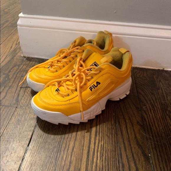Fila | Shoes | Fila Disruptor 2 Yellow | Poshmark